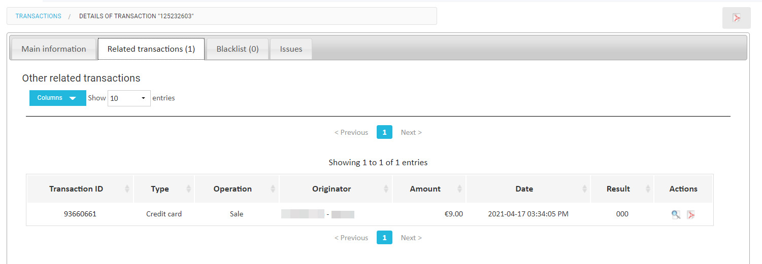 Transactions – PayXpert Support