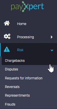 Chargebacks – PayXpert Support
