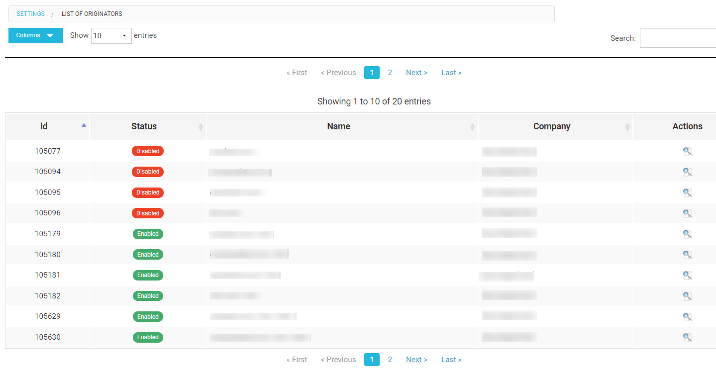 Originators Payxpert Support