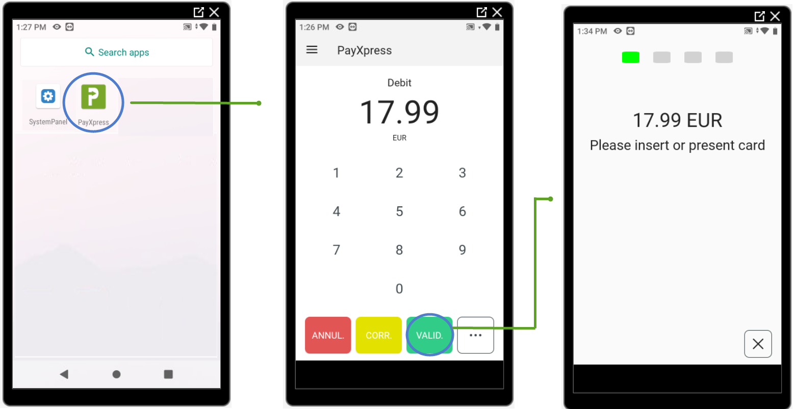 Accept a card payment – PayXpert Support