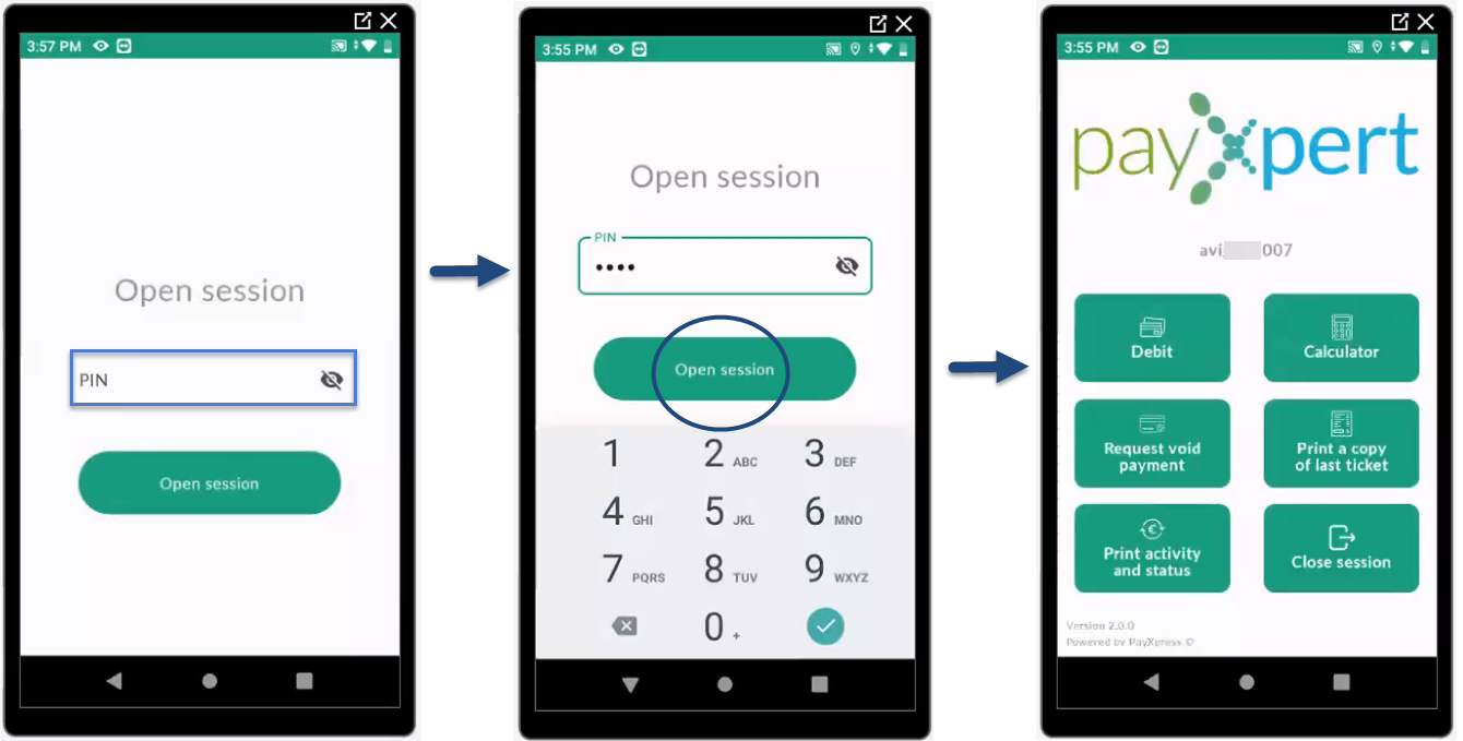 Session manager – PayXpert Support