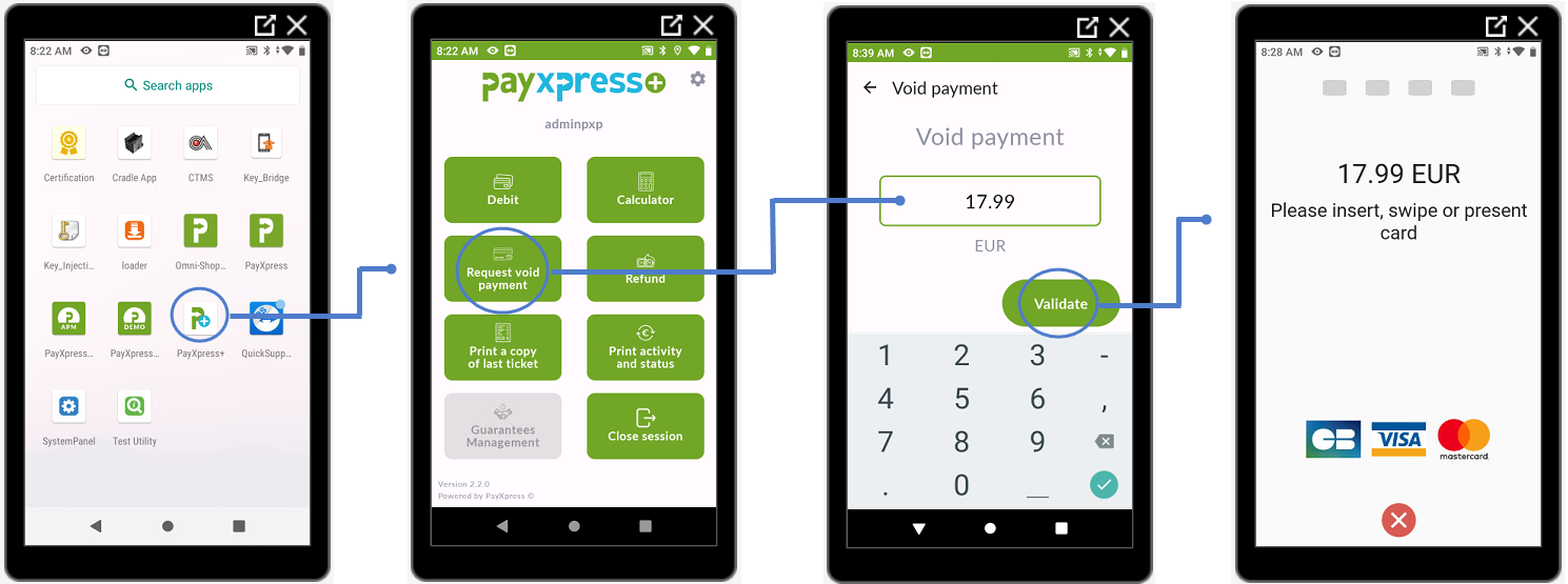 Cancel a card payment – PayXpert Support