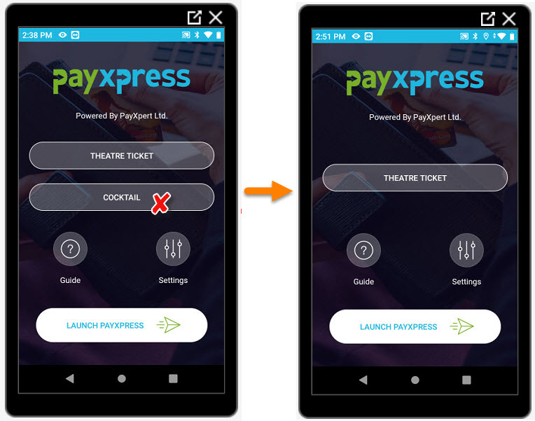 Using the Launcher (creating a payment shortcut) – PayXpert Support