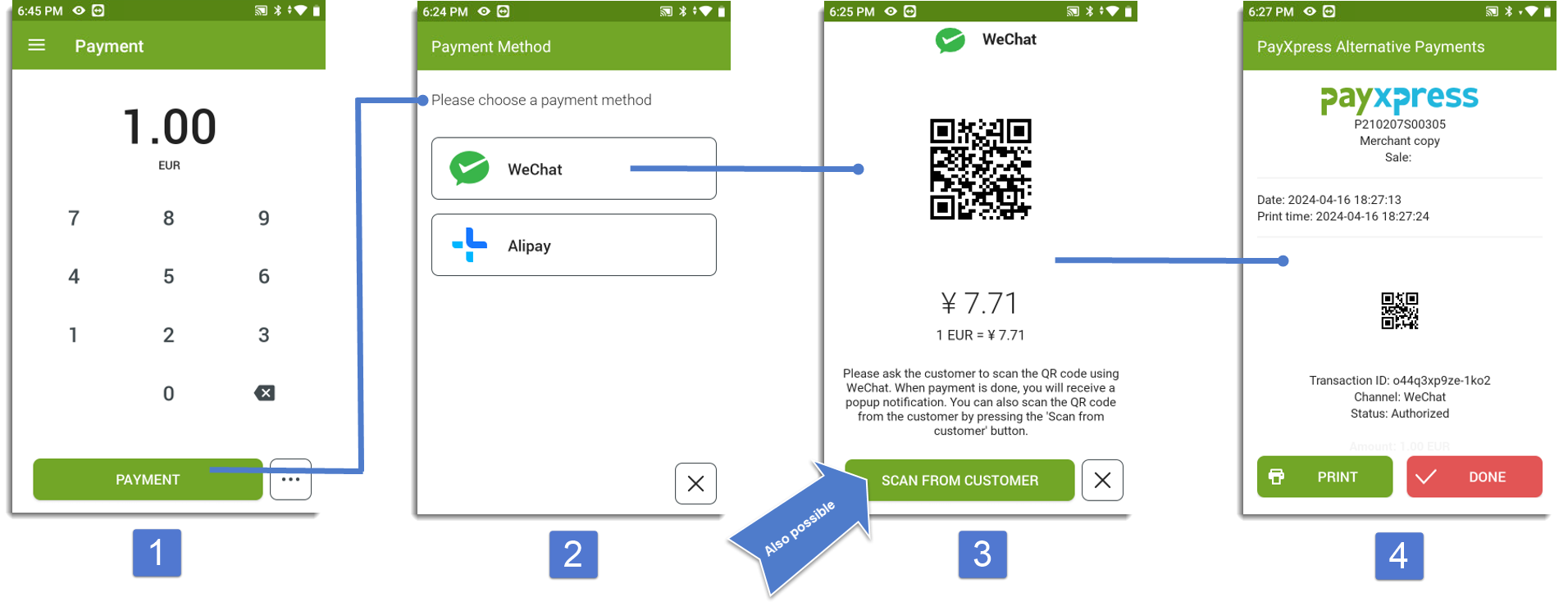 Accepting payments – PayXpert Support