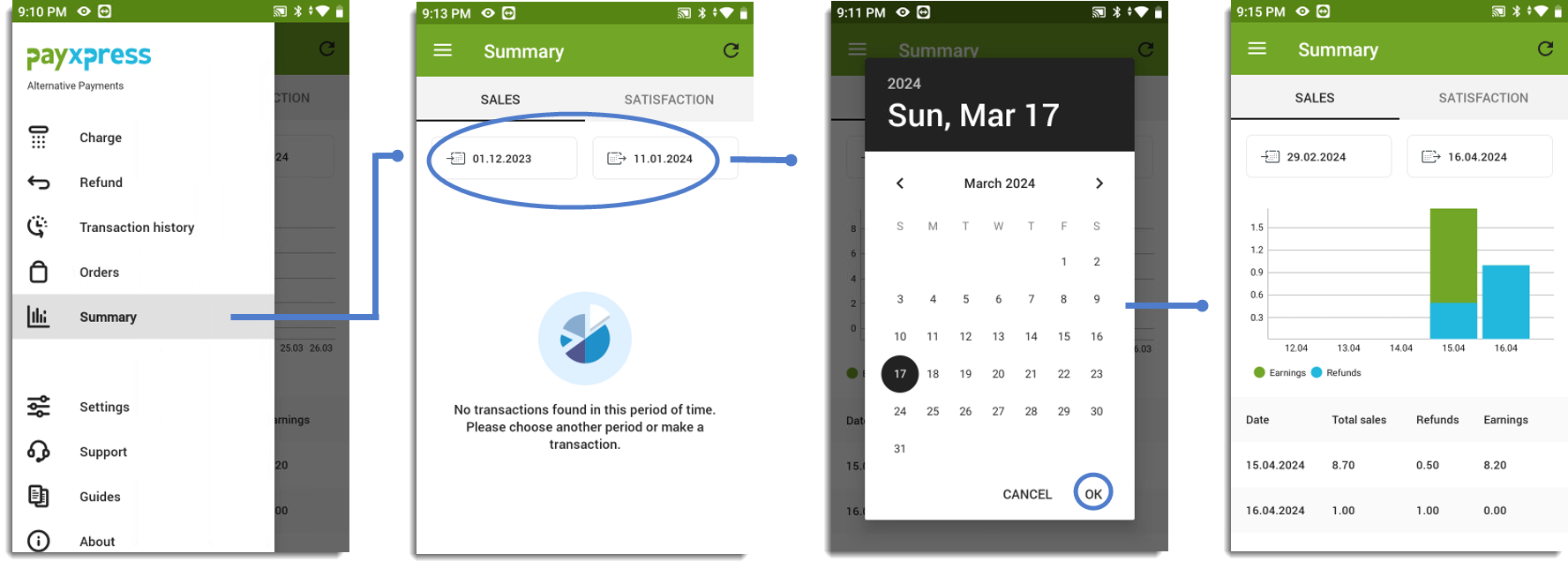 Summary – PayXpert Support